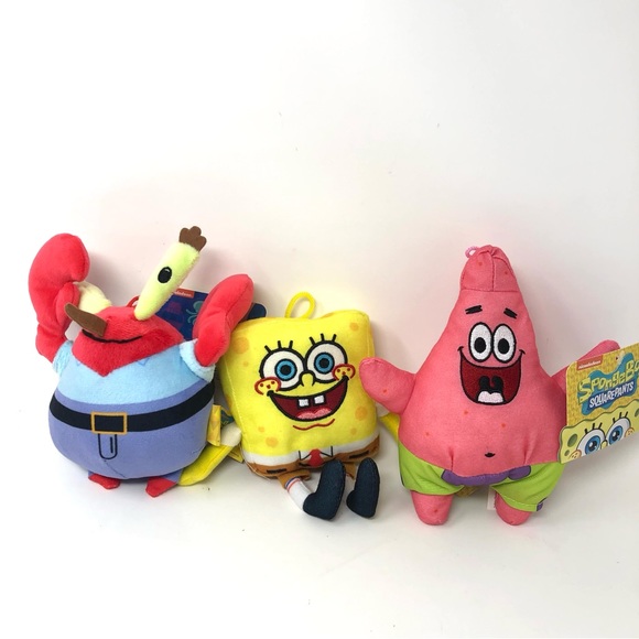 Good Stuff | Toys | Set Of 3 Spongebob Squarepants Spongebob Patrick ...